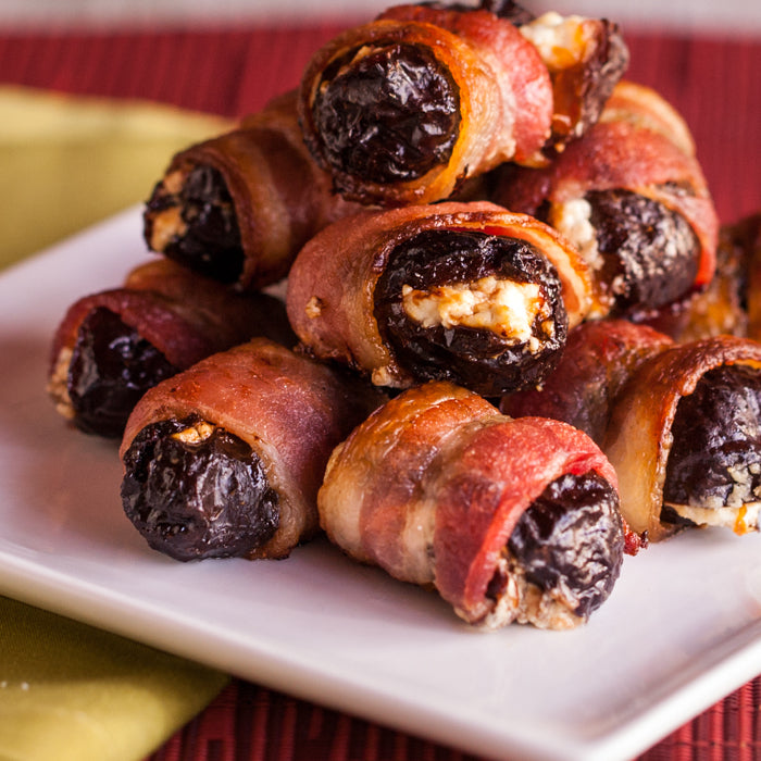 Bacon-Wrapped Dried Plums – East Food